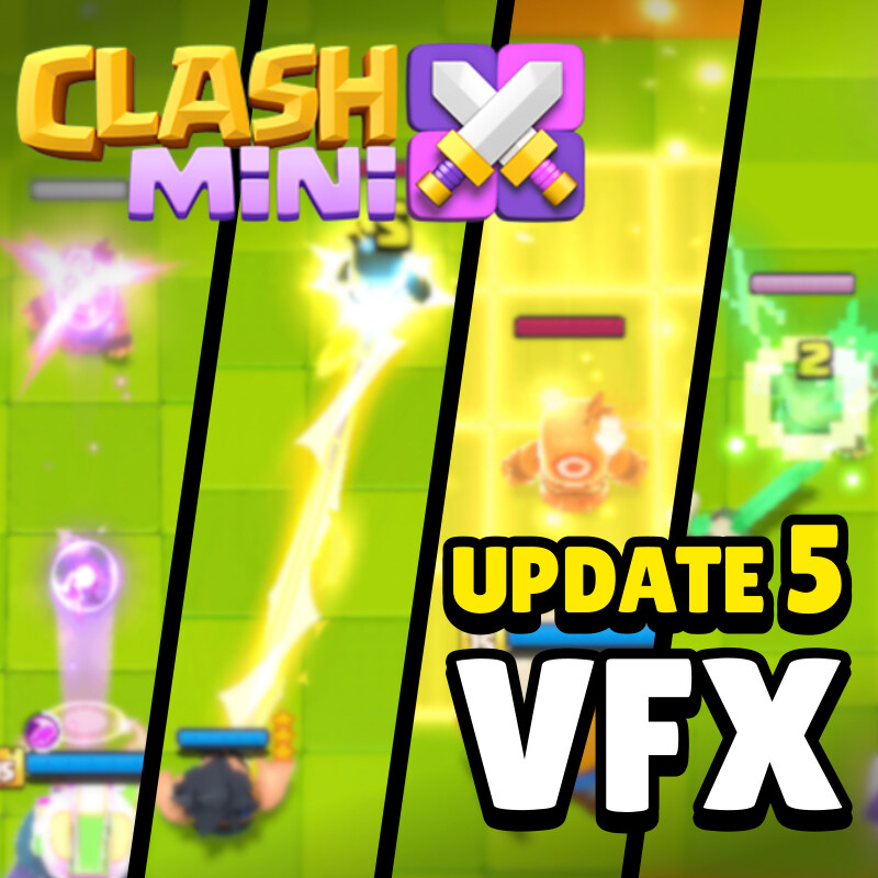 ArtStation - Clash Mini VFX - Mecha season