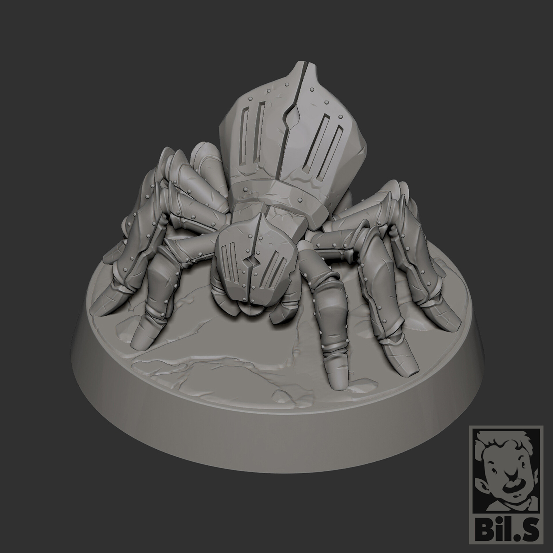 ArtStation - Metal spider