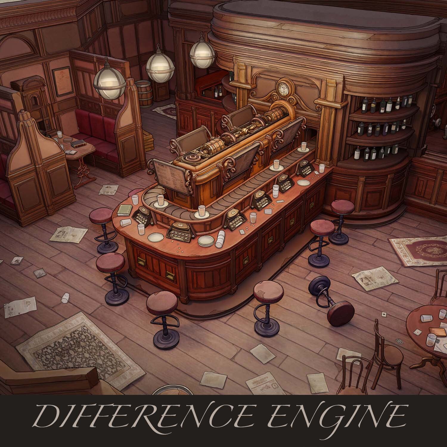 ArtStation - Difference Engine-Bar
