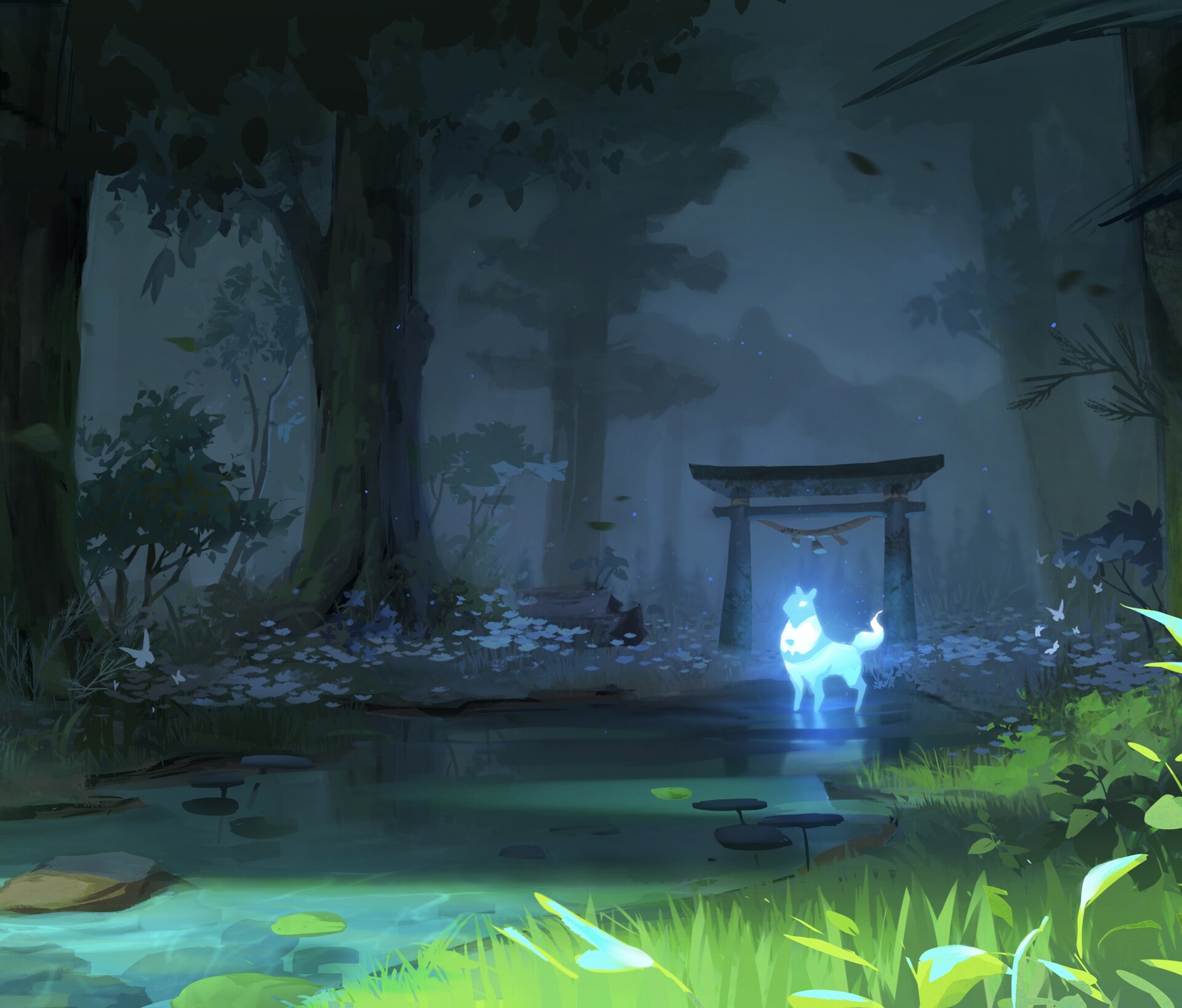 ArtStation - Forest spirit