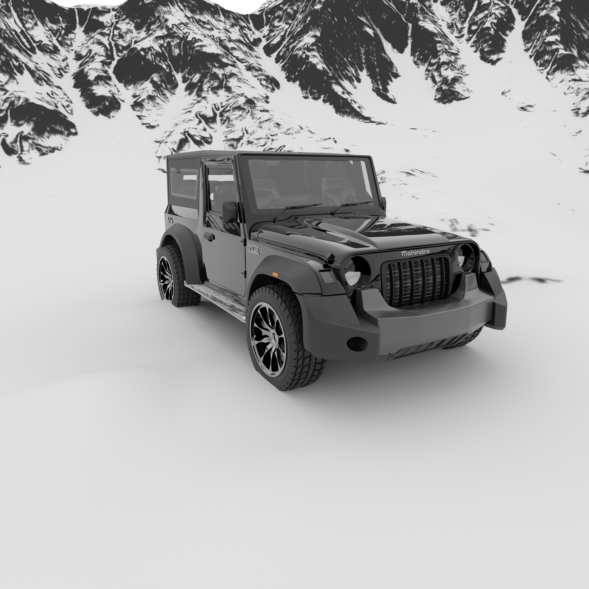 ArtStation - Thar modling