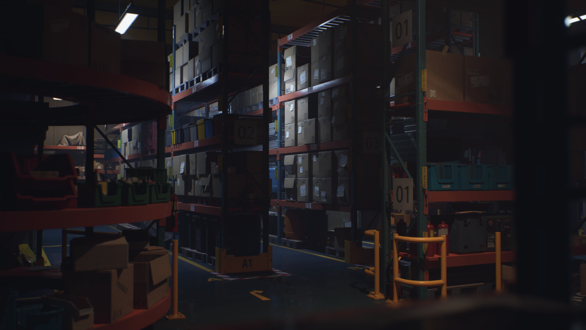 ArtStation - Storage House relight - UE5