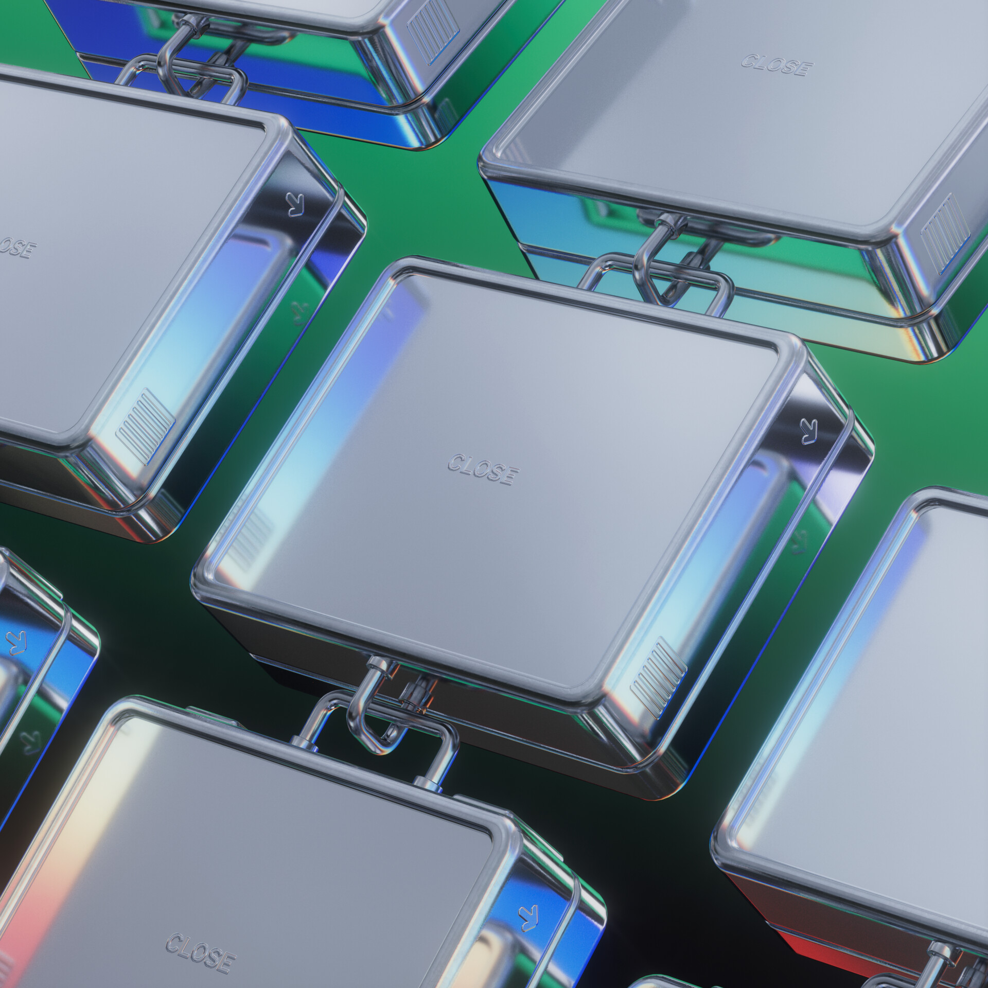 ArtStation - chrome case