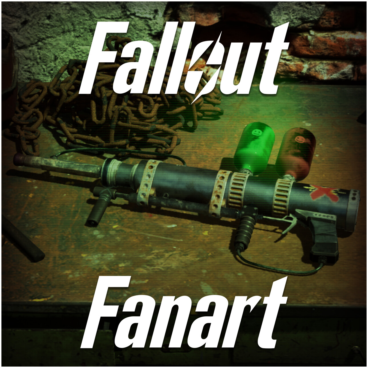 ArtStation - Fallout MMO "Serum Rifle"