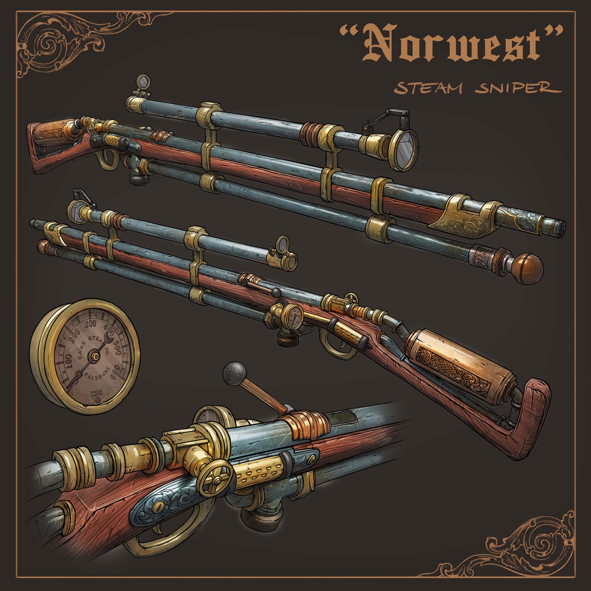 ArtStation - Norwest - Steam Sniper