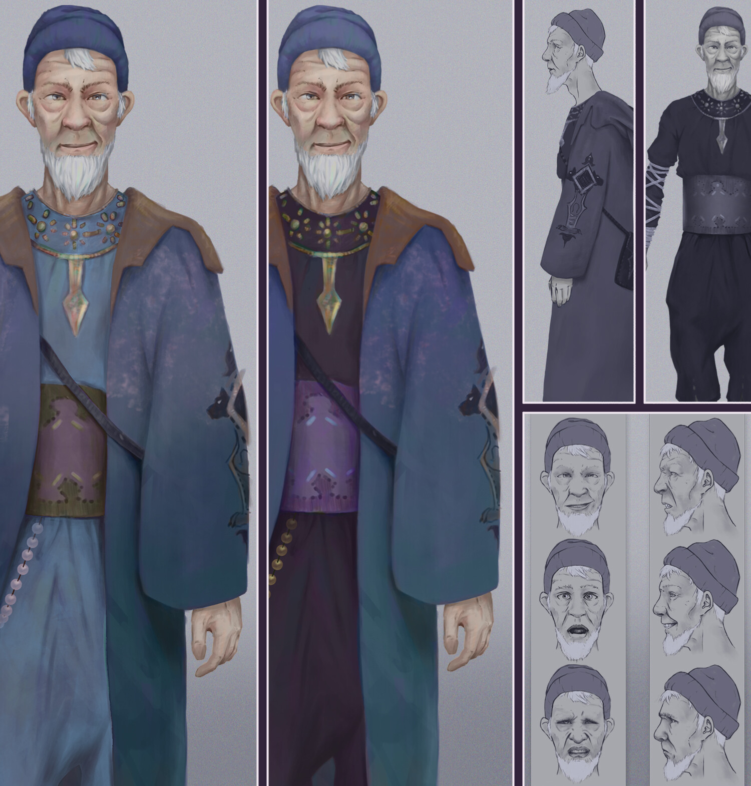 ArtStation - Pallando - Character sheet