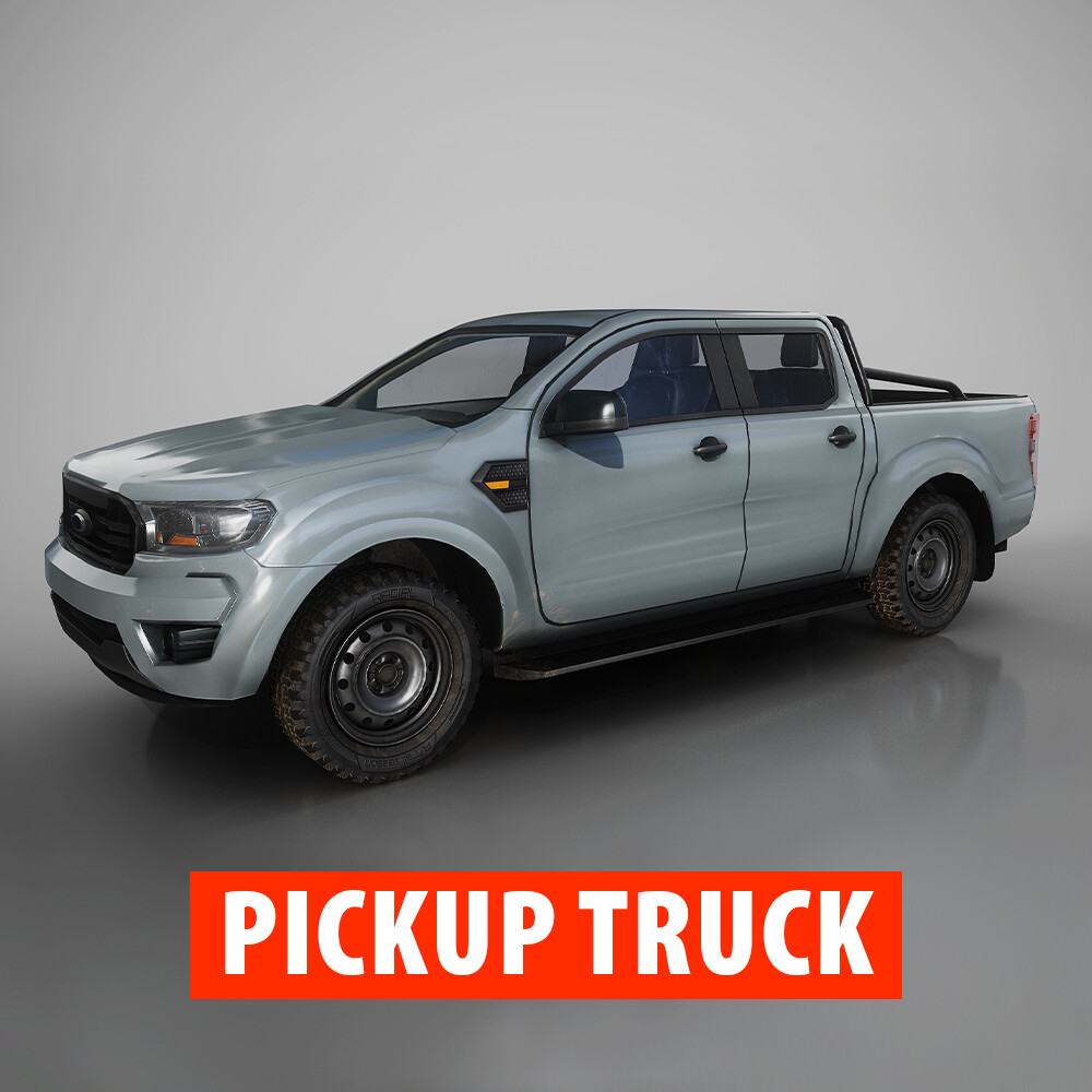 ArtStation - Pickup Truck