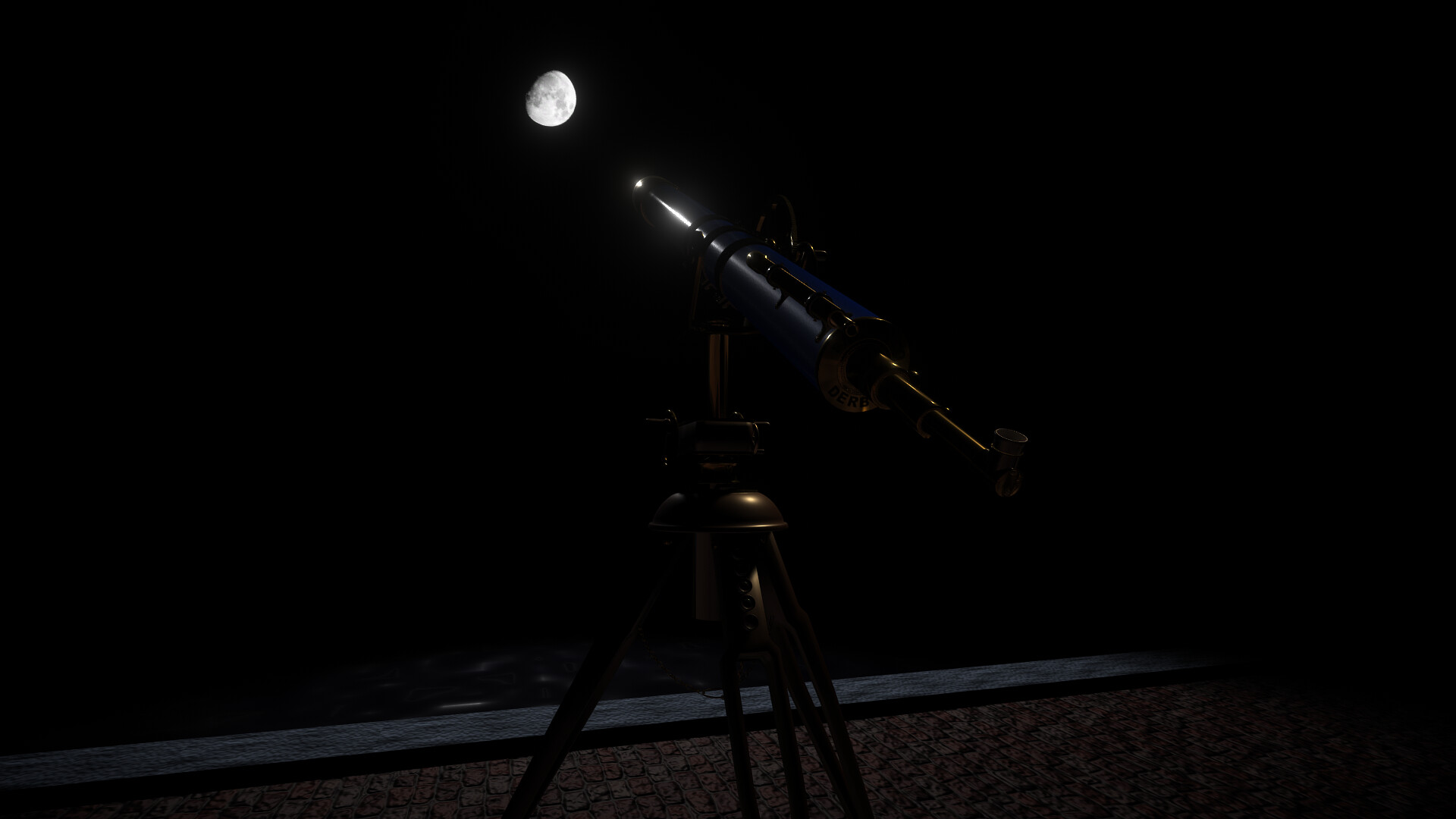 ArtStation - Victorian Refractor Telescope (2023)