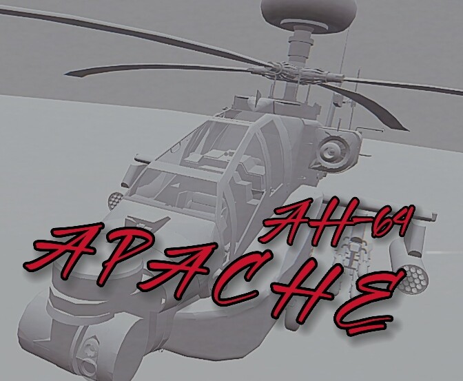 ArtStation - AH-64 APACHE 3D MODEL