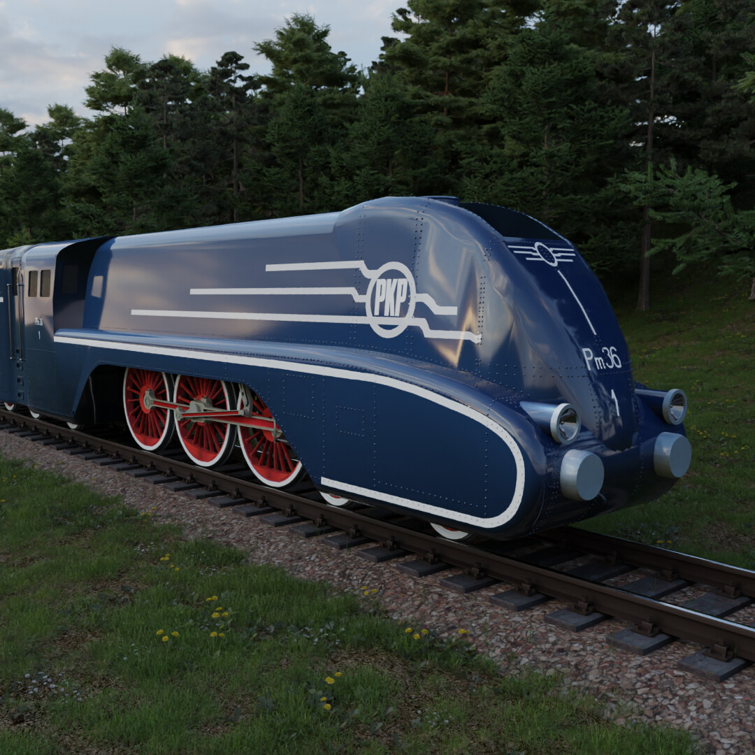 ArtStation - Pm36 with aerodynamic cover