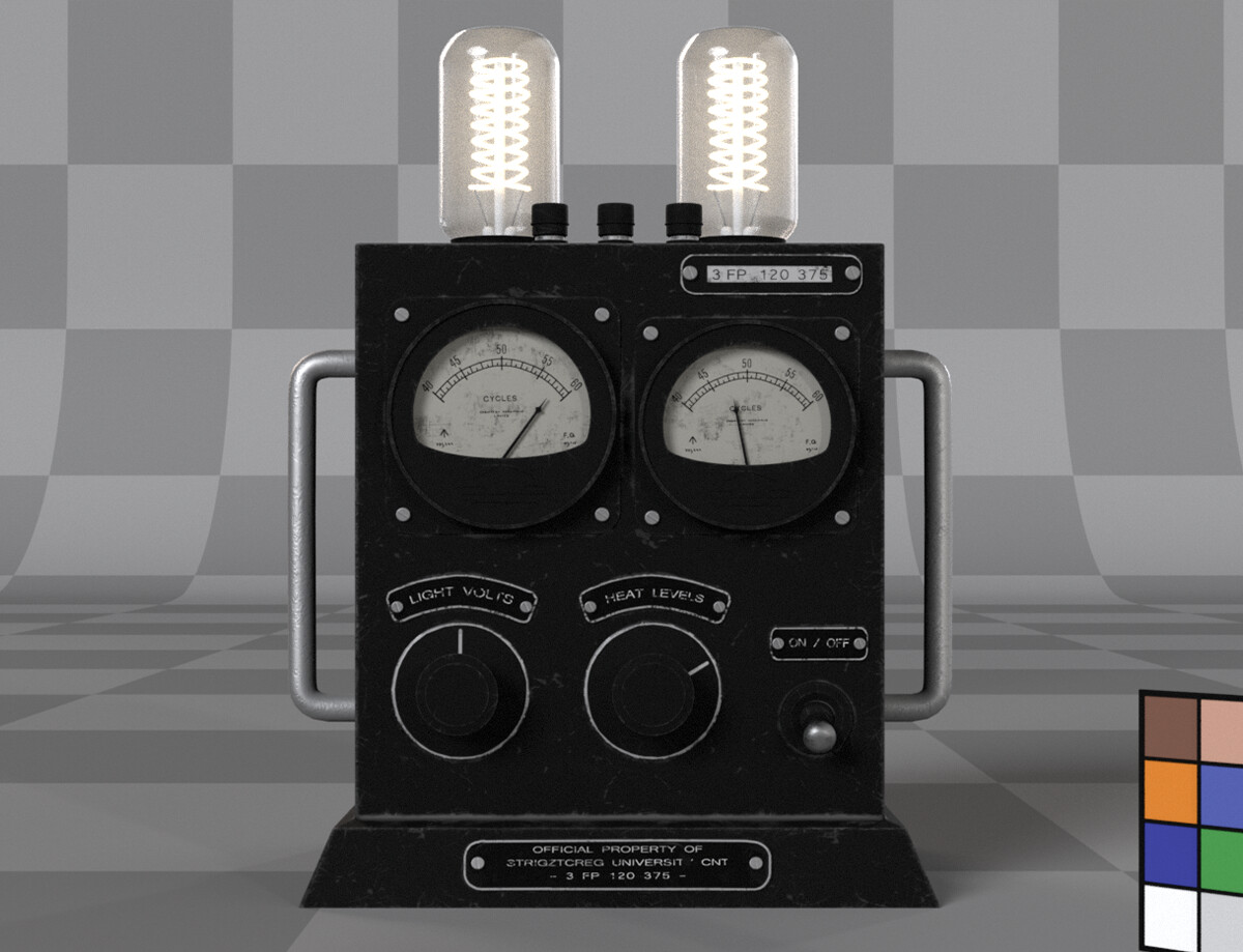 ArtStation - Science Box Model