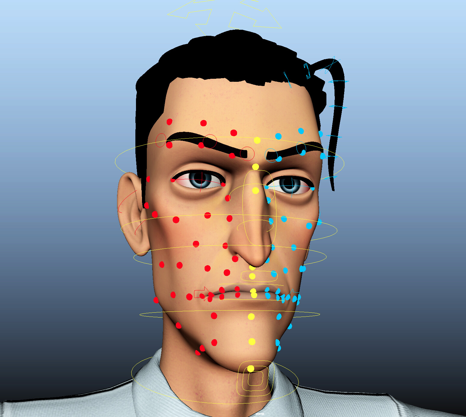 ArtStation - Patrick Facial Rig