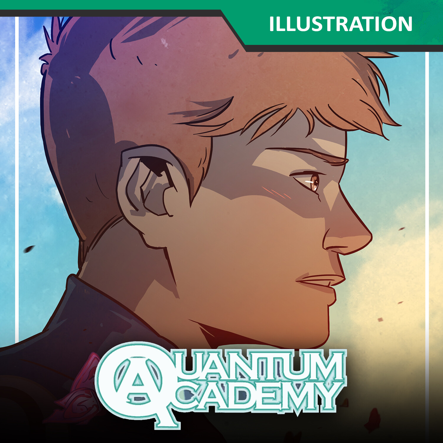 ArtStation - Quantum academy (2016) tribute illustration