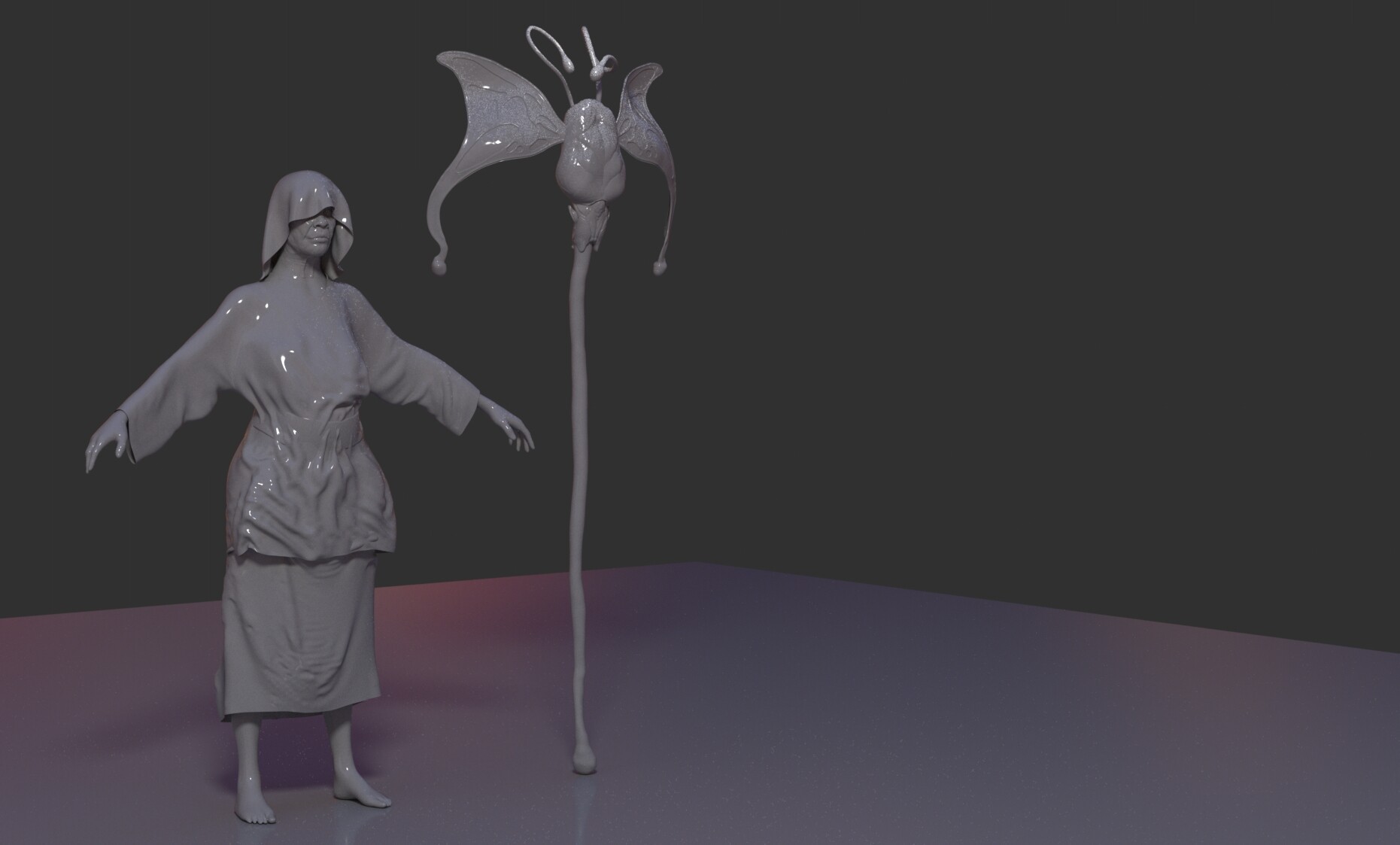 ArtStation - Elder Villager Character