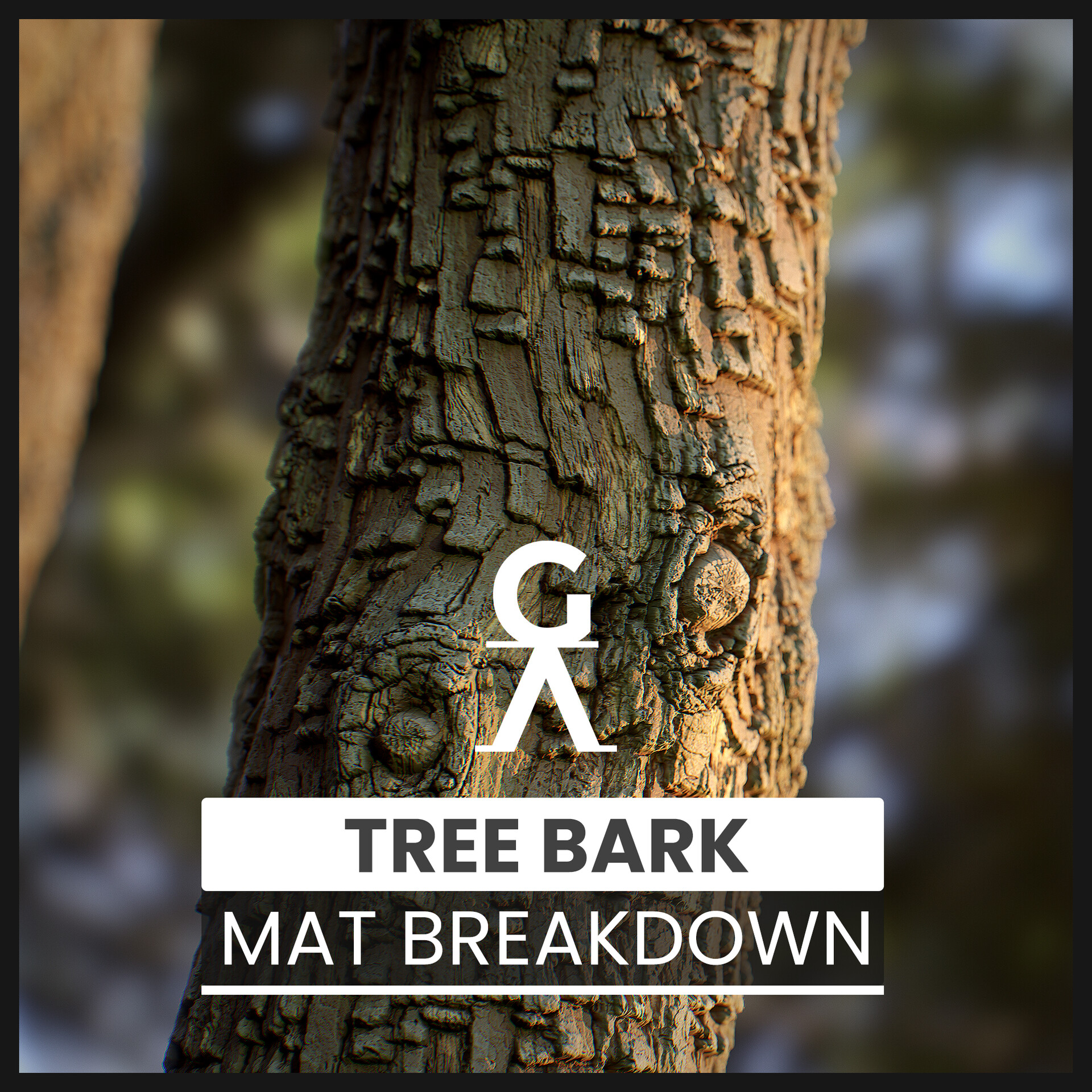 ArtStation - Tree Bark Material - GamesArtist Article