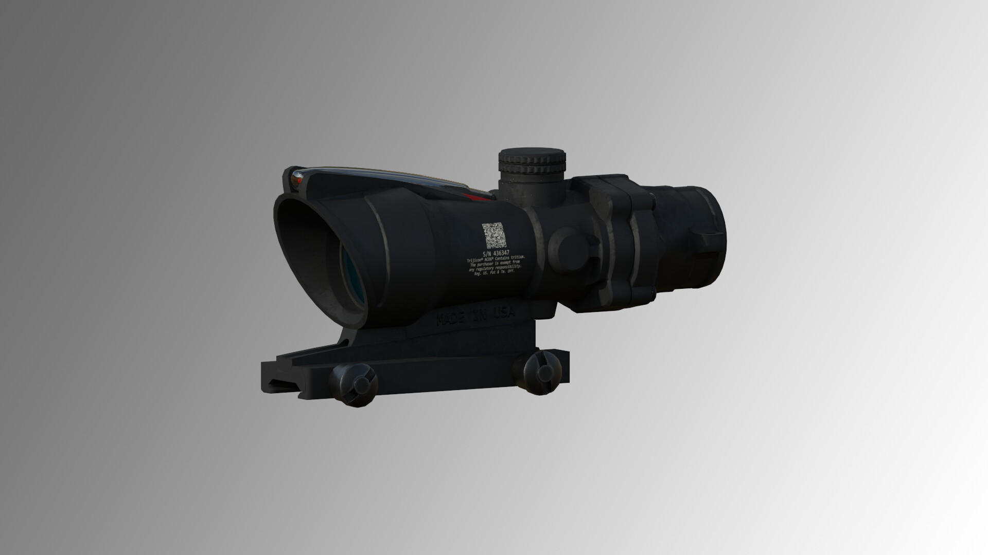 ArtStation - ACOG Scope