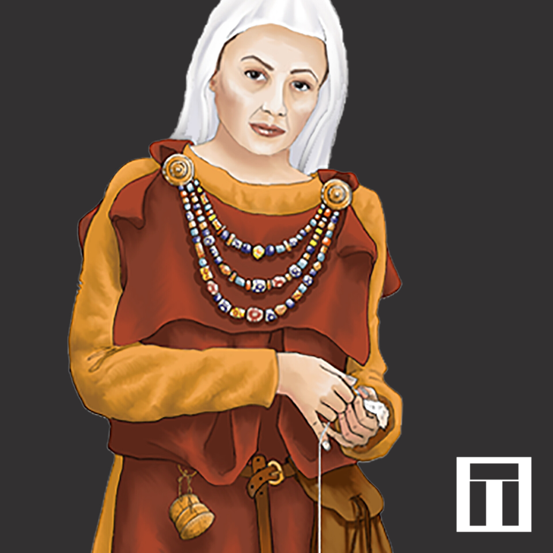 ArtStation - Anglo-Saxon people - character illustrations