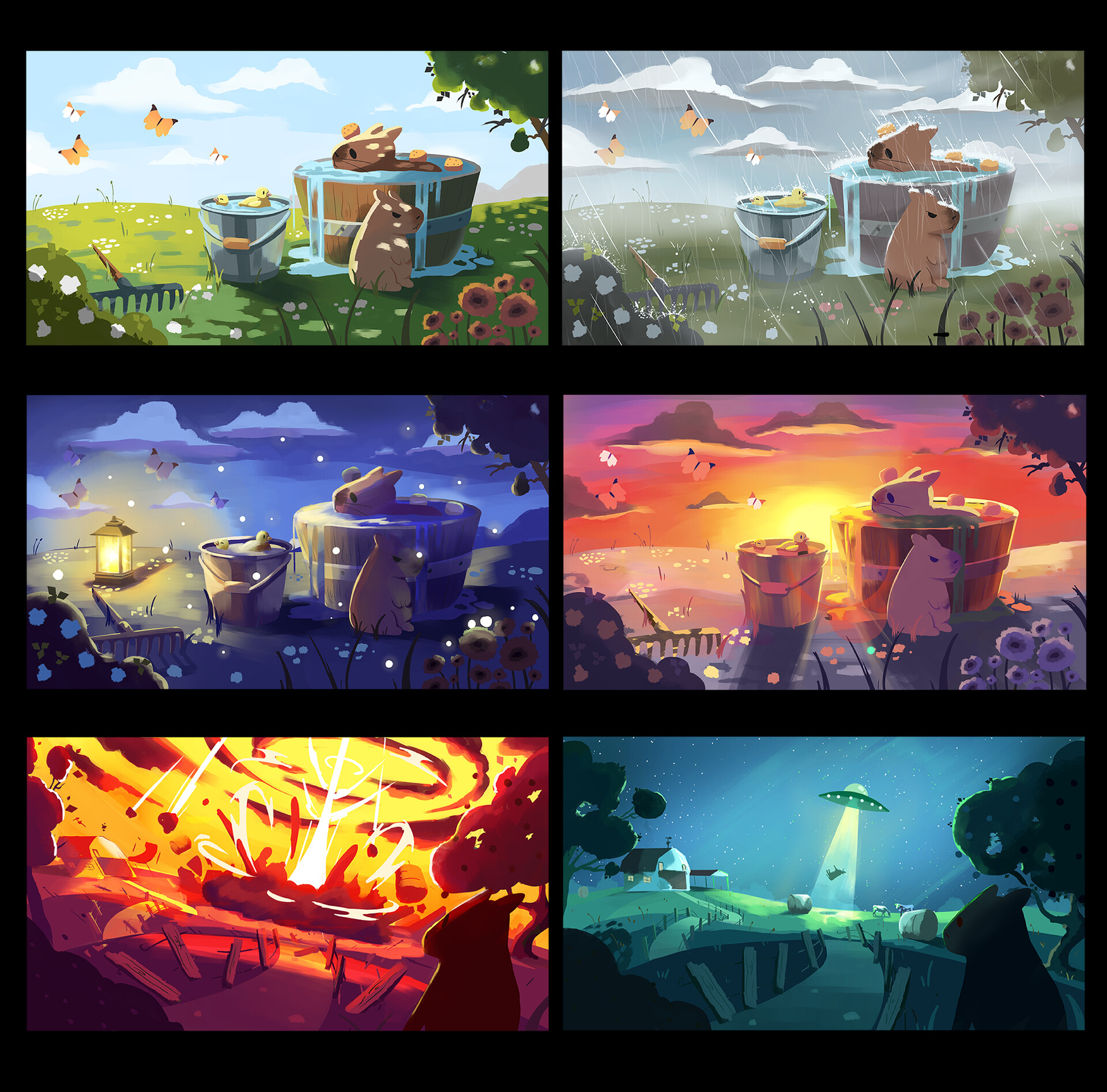 ArtStation - Color Keys