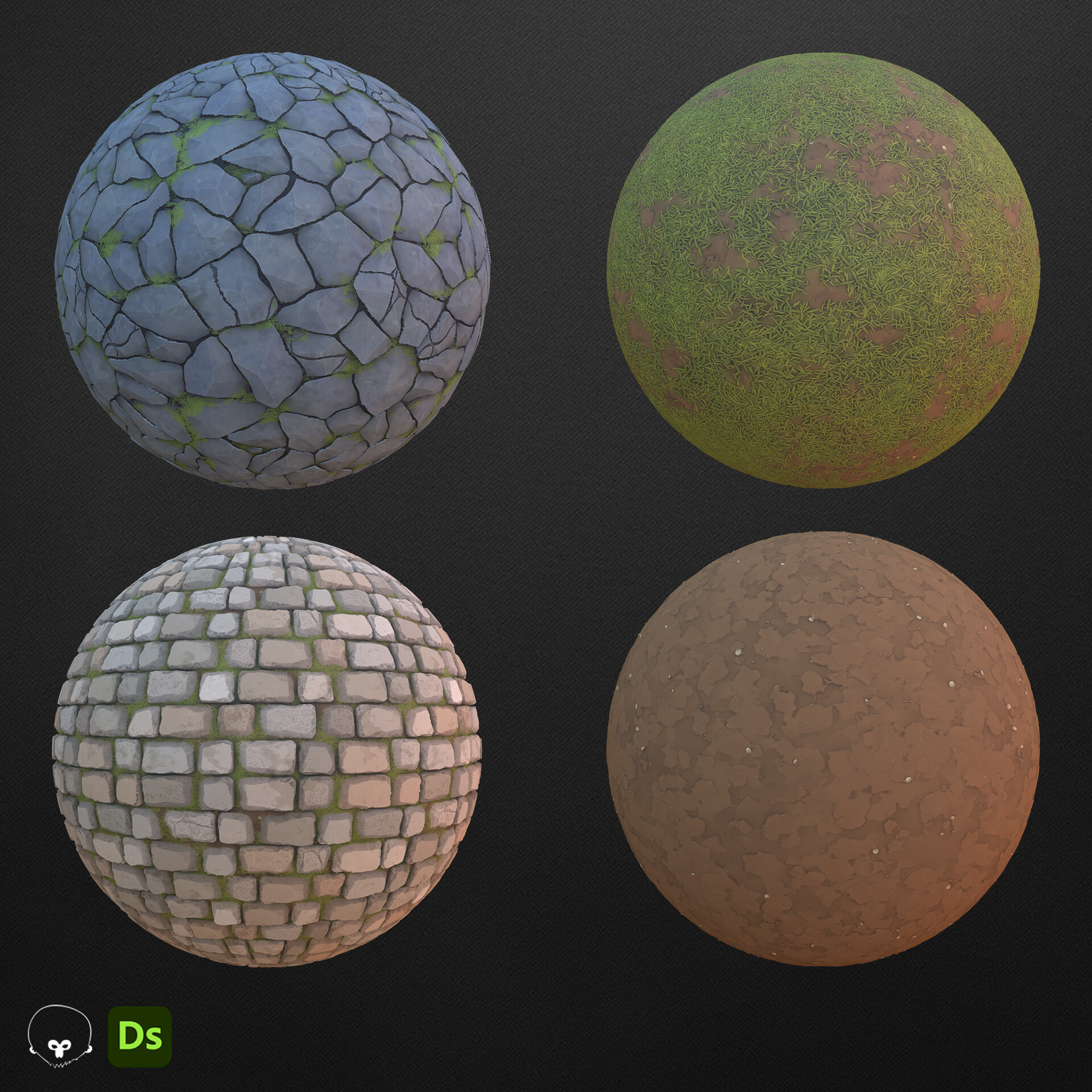 ArtStation - Stylized Textures