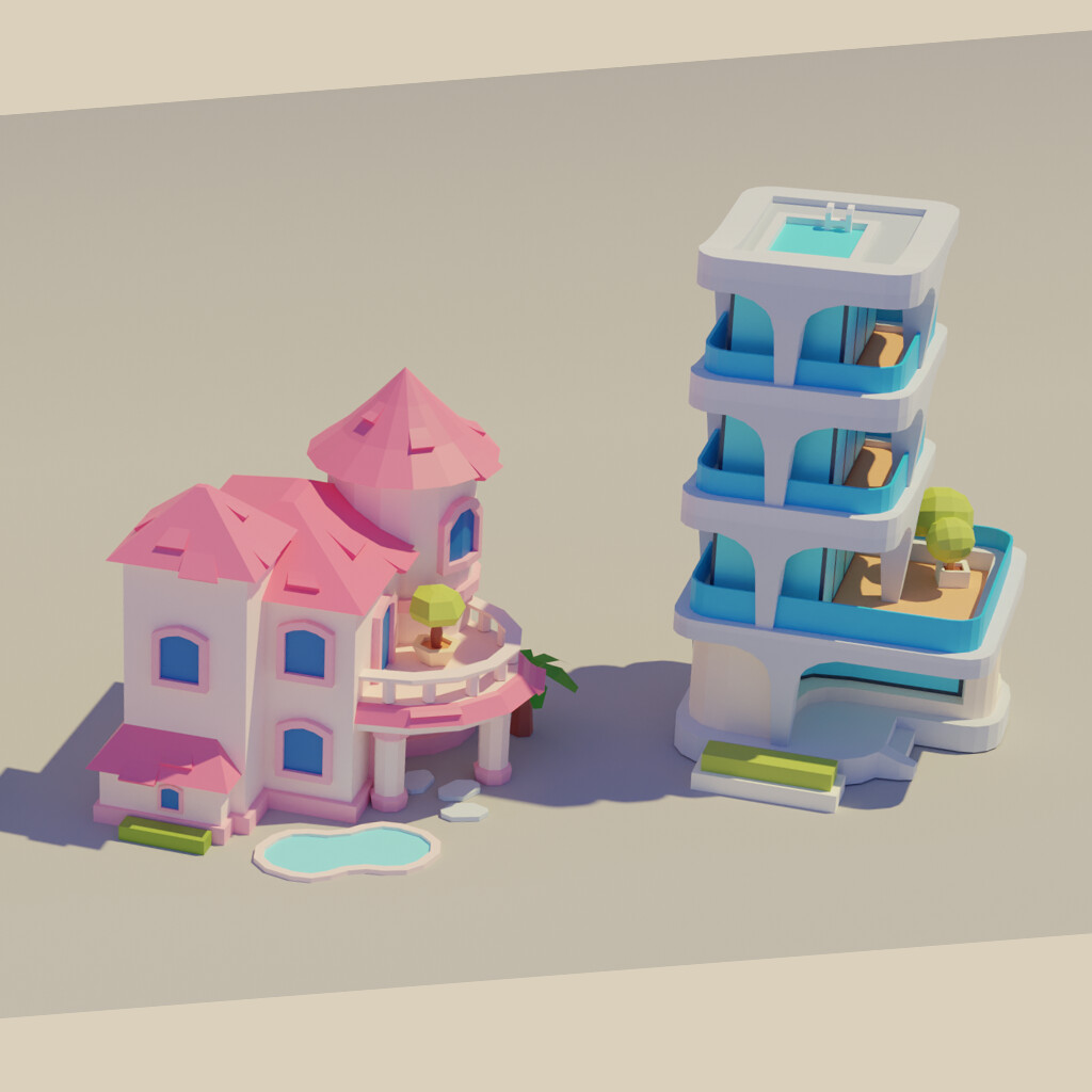 ArtStation - "Build This City", Mobile Game