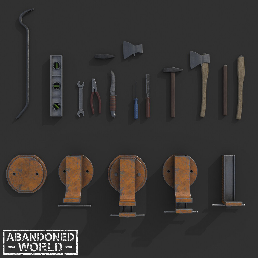 ArtStation - Working Tools Set