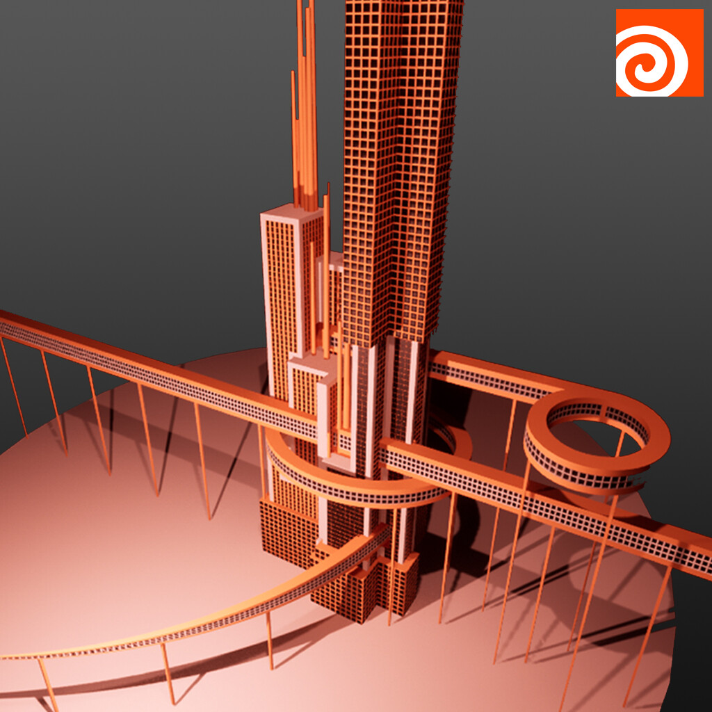 ArtStation - Procedural Building Generator: Constructivist ...