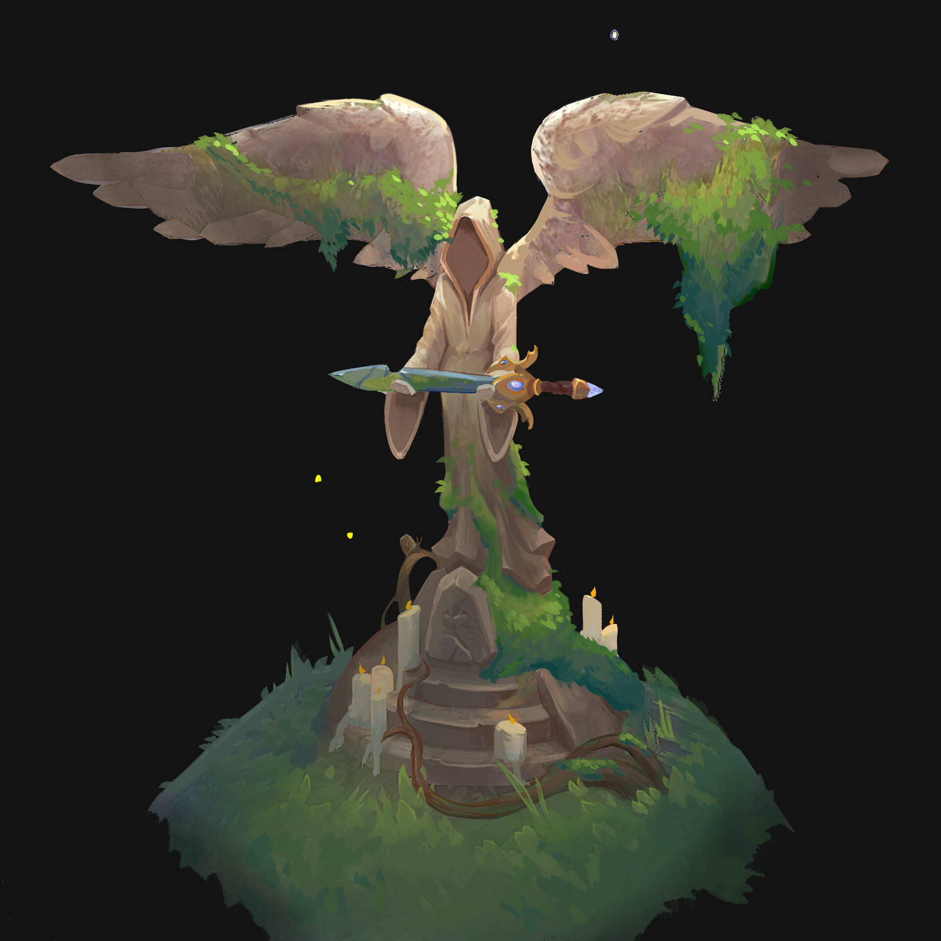 ArtStation - Angel Shrine