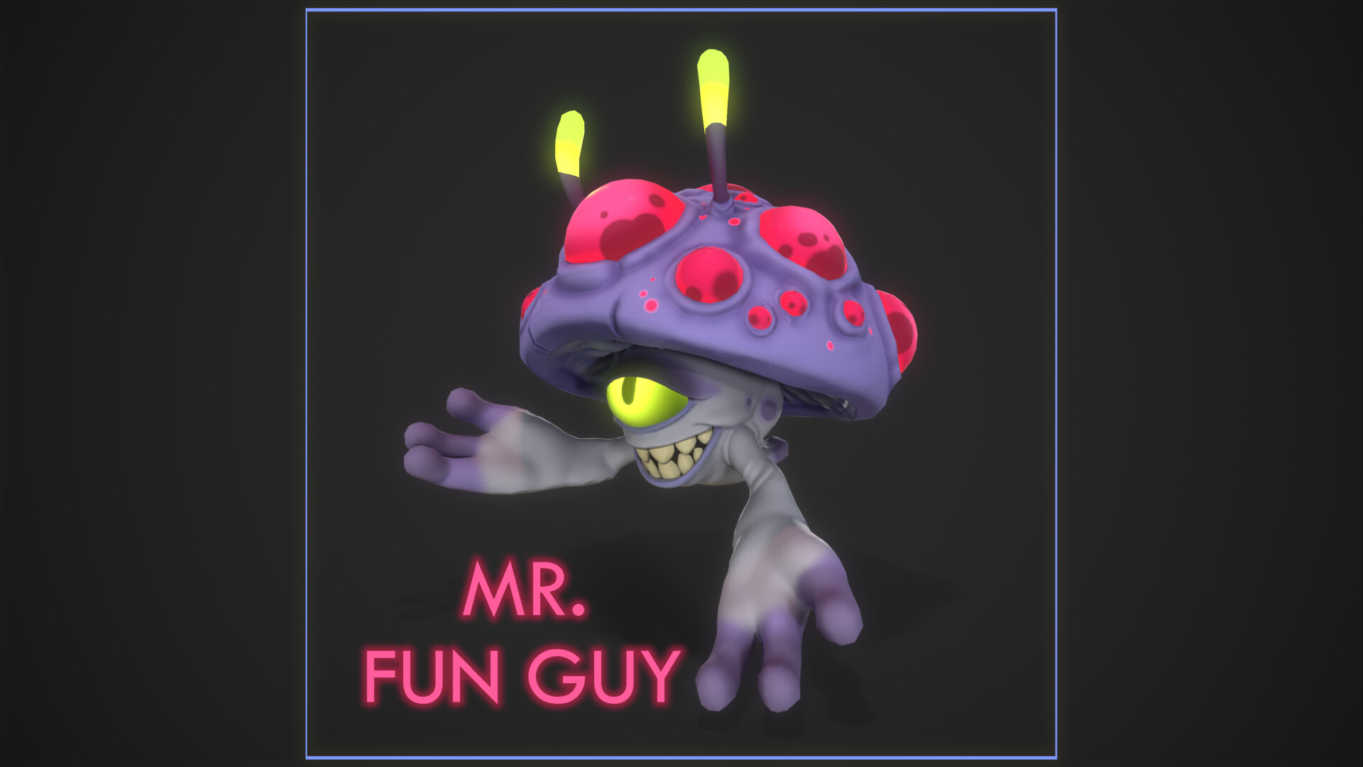 ArtStation - Mr. Fun Guy - Game ready 3D Model