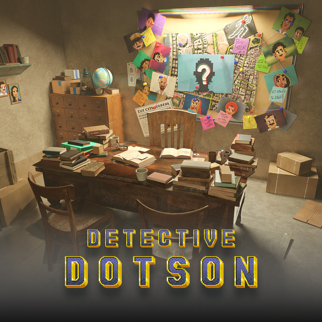 ArtStation - Detective_Room_v01