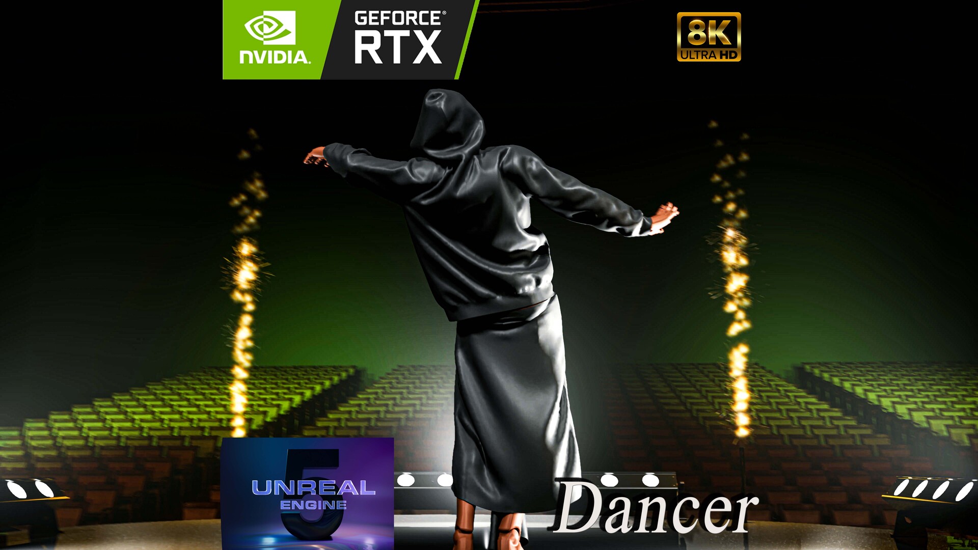 ArtStation - Dancer - First Marvelous Designer Test - but in 8k 60 fps ...