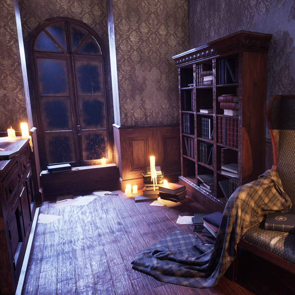 ArtStation - Dark house