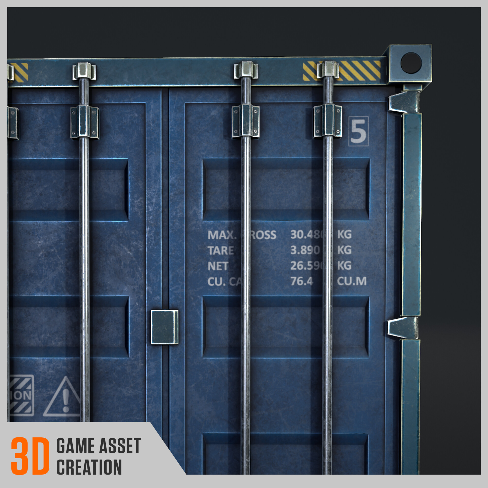ArtStation - Game Assets | Shipping Container
