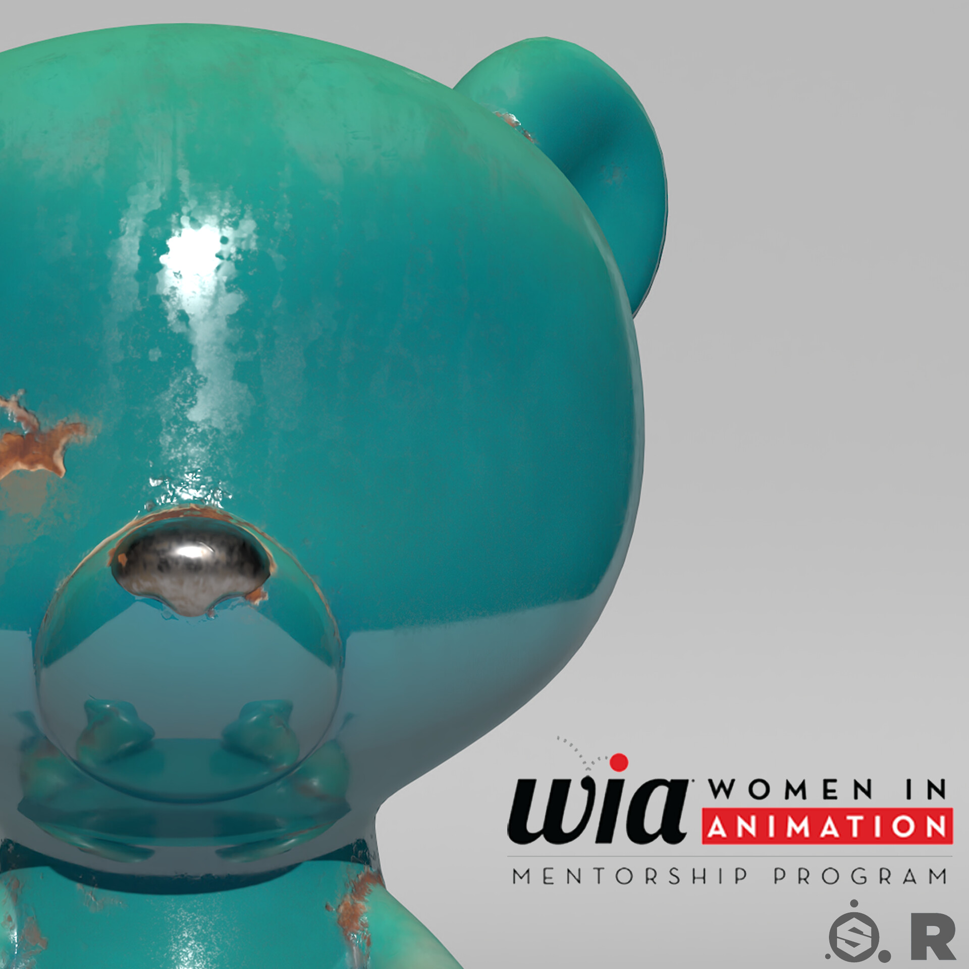 ArtStation - WIA Surfacing Mentorship - Car Paint Bear