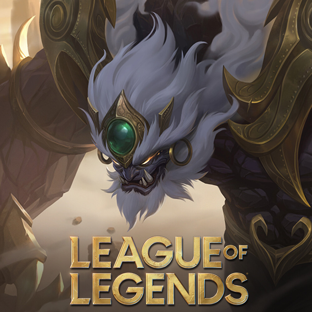 ArtStation - Lunar Guardian Malphite League of Legends Splash Art