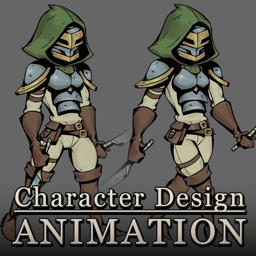 ArtStation - Walk & Idle 🚶 | Character Design Animation