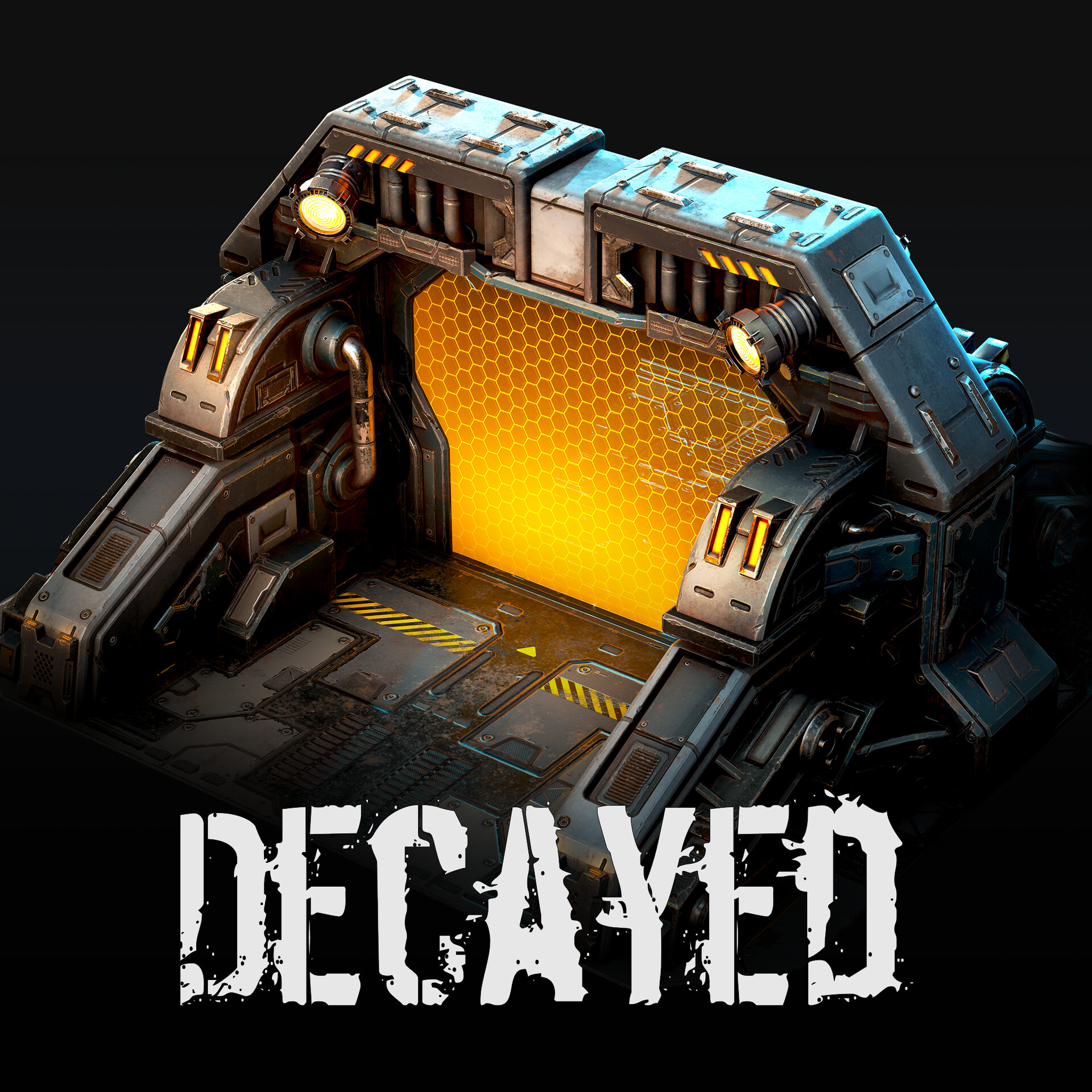 ArtStation - DECAYED - Level Gate