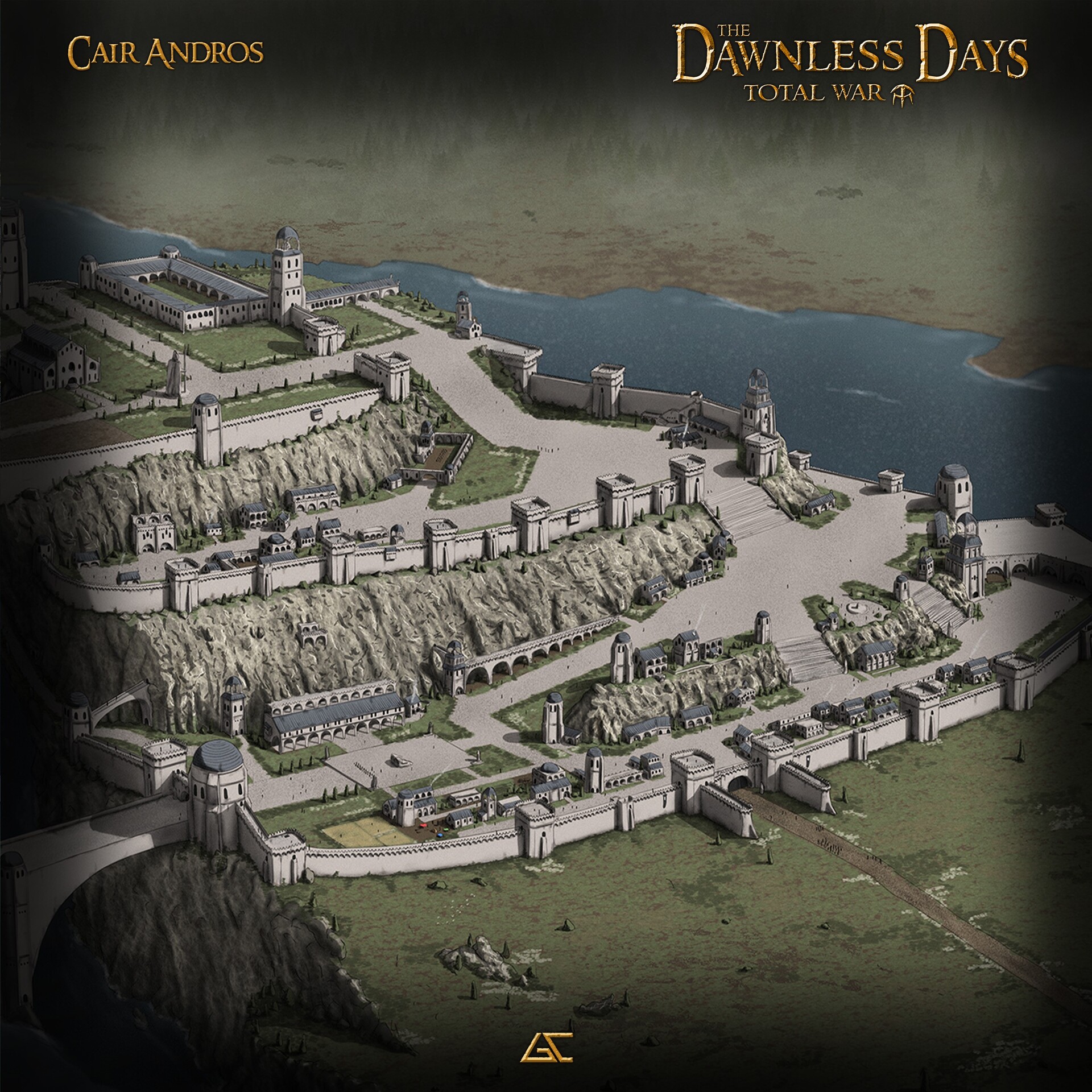 ArtStation - LotR - CAIR ANDROS