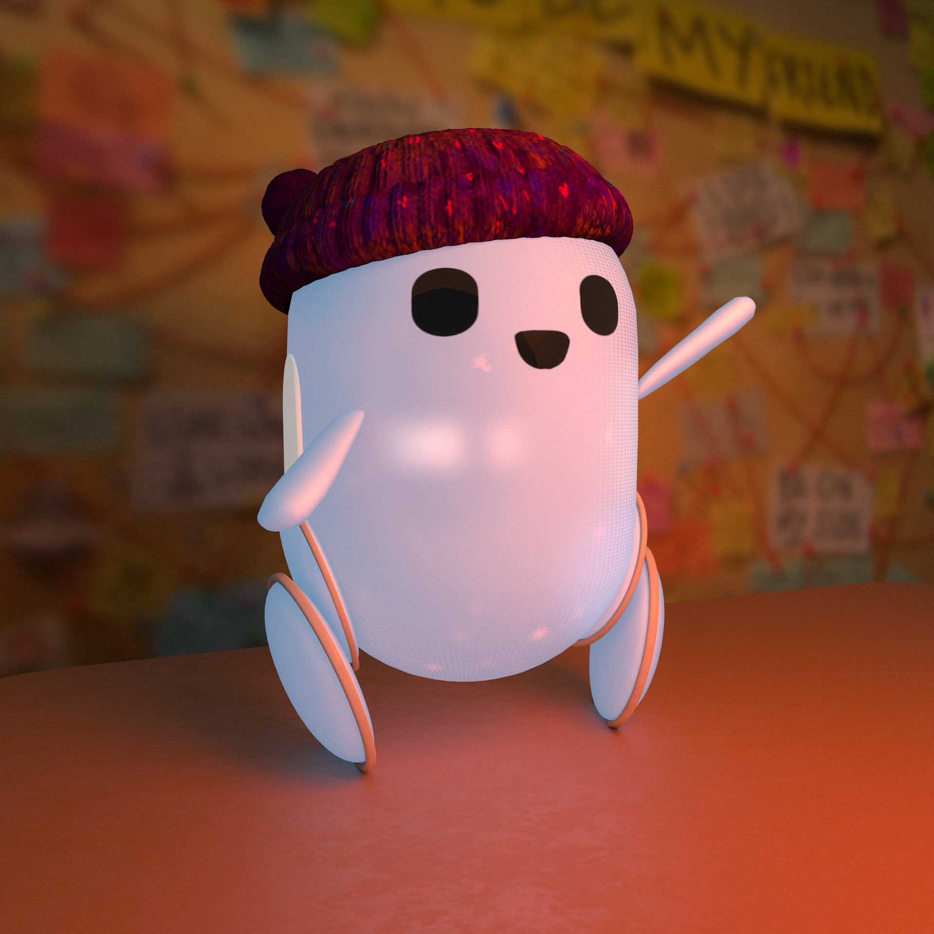 ArtStation - Recreated character from Ron's Gone Wrong movie