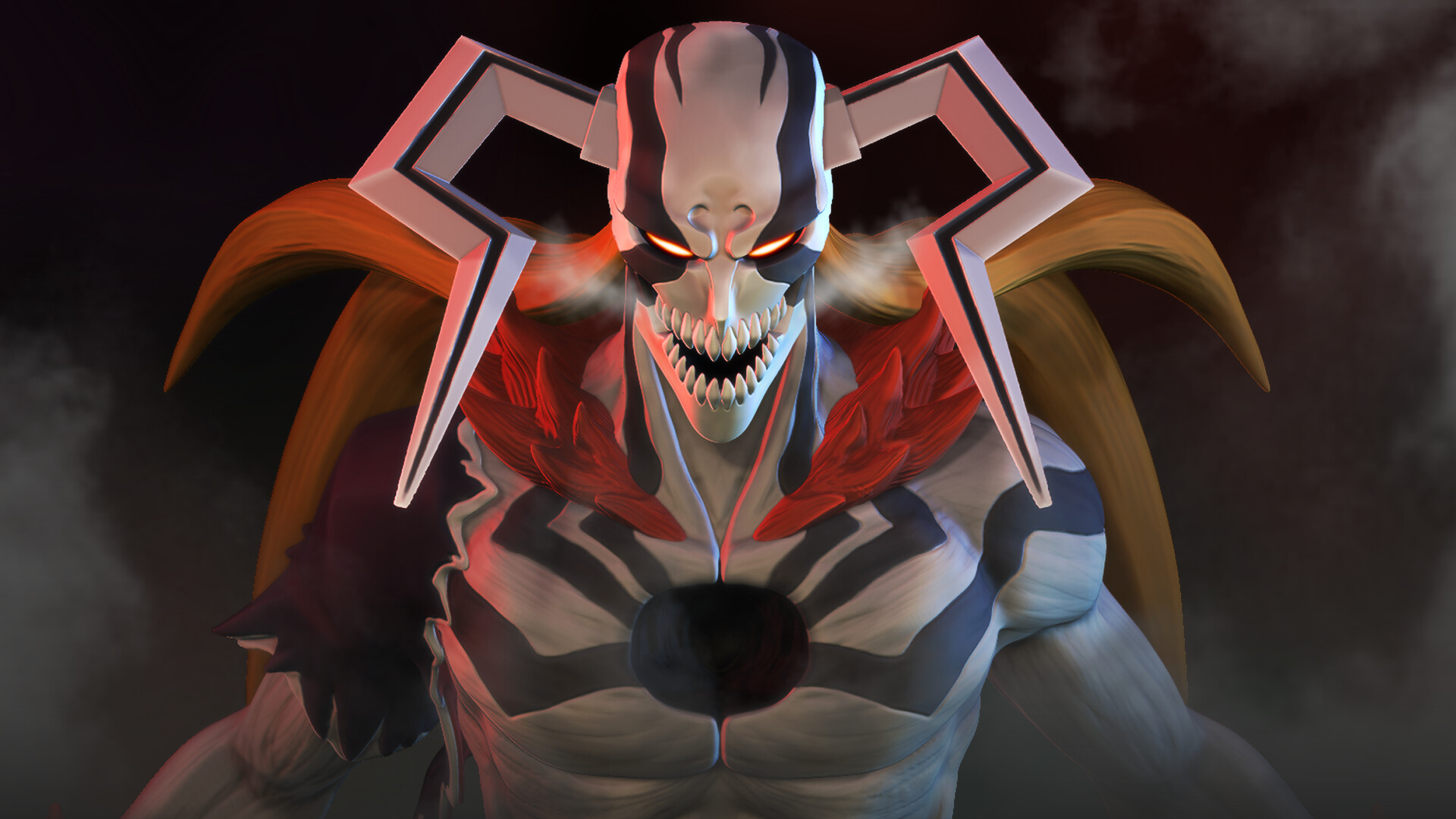 ArtStation - Ichigo Kurosaki, Fully Hollowfied ("Vasto Lorde" Form)
