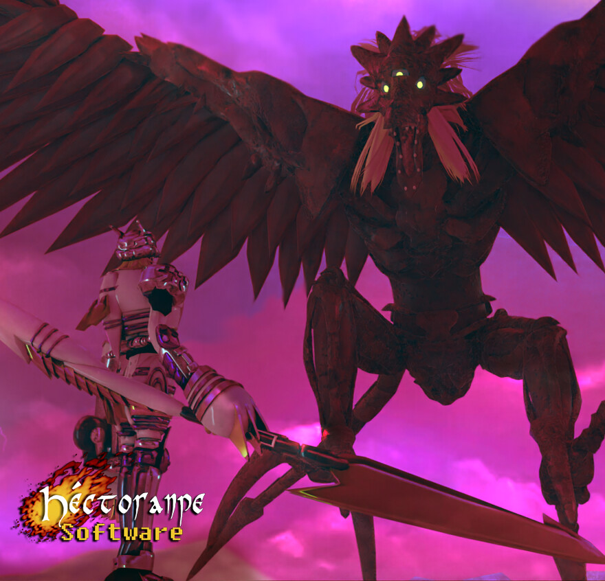 ArtStation - Beowolfmon vs Velgrmon