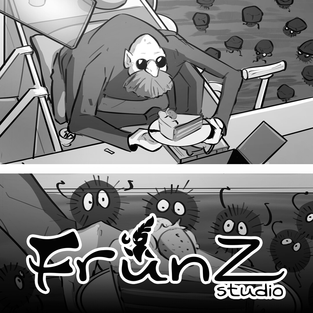 ArtStation - Short storyboard "Spirited Away"