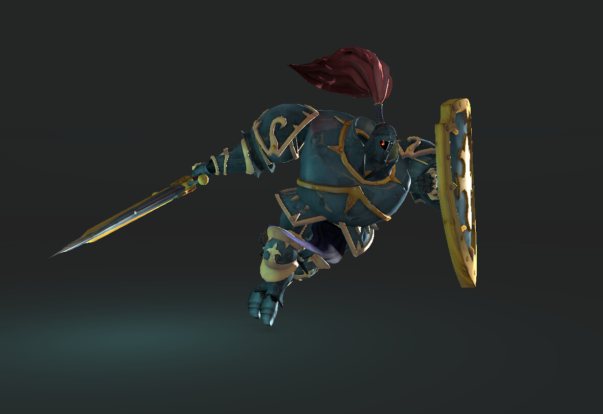 ArtStation - Knight Attack