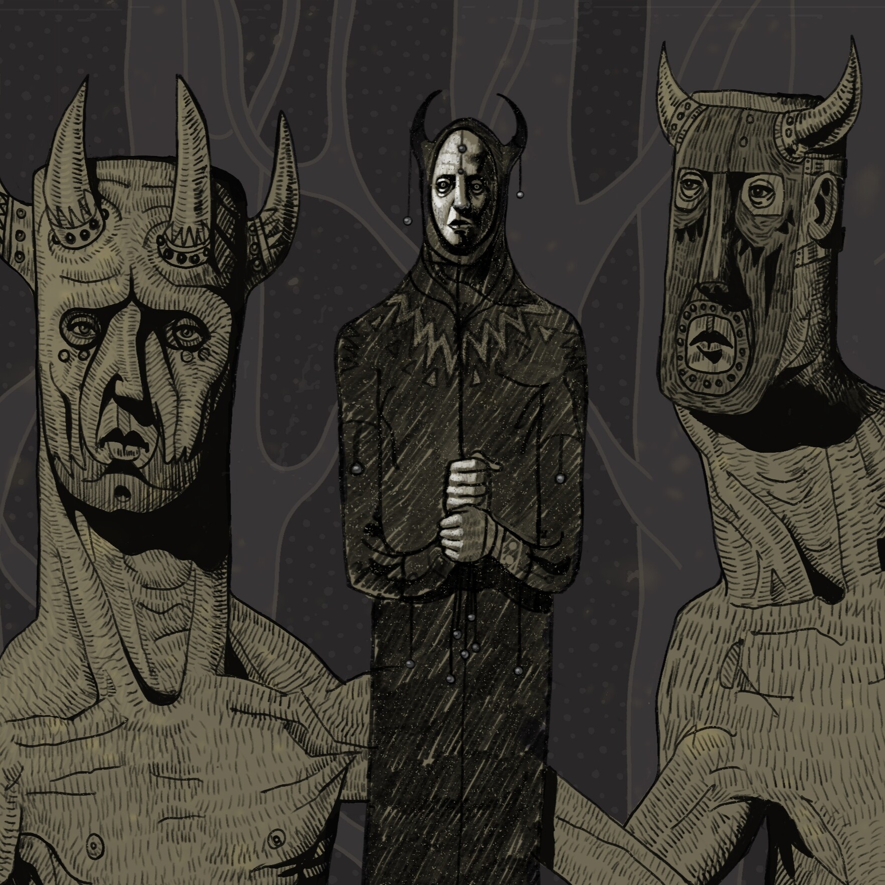 ArtStation - Witch with Cursed Slaves