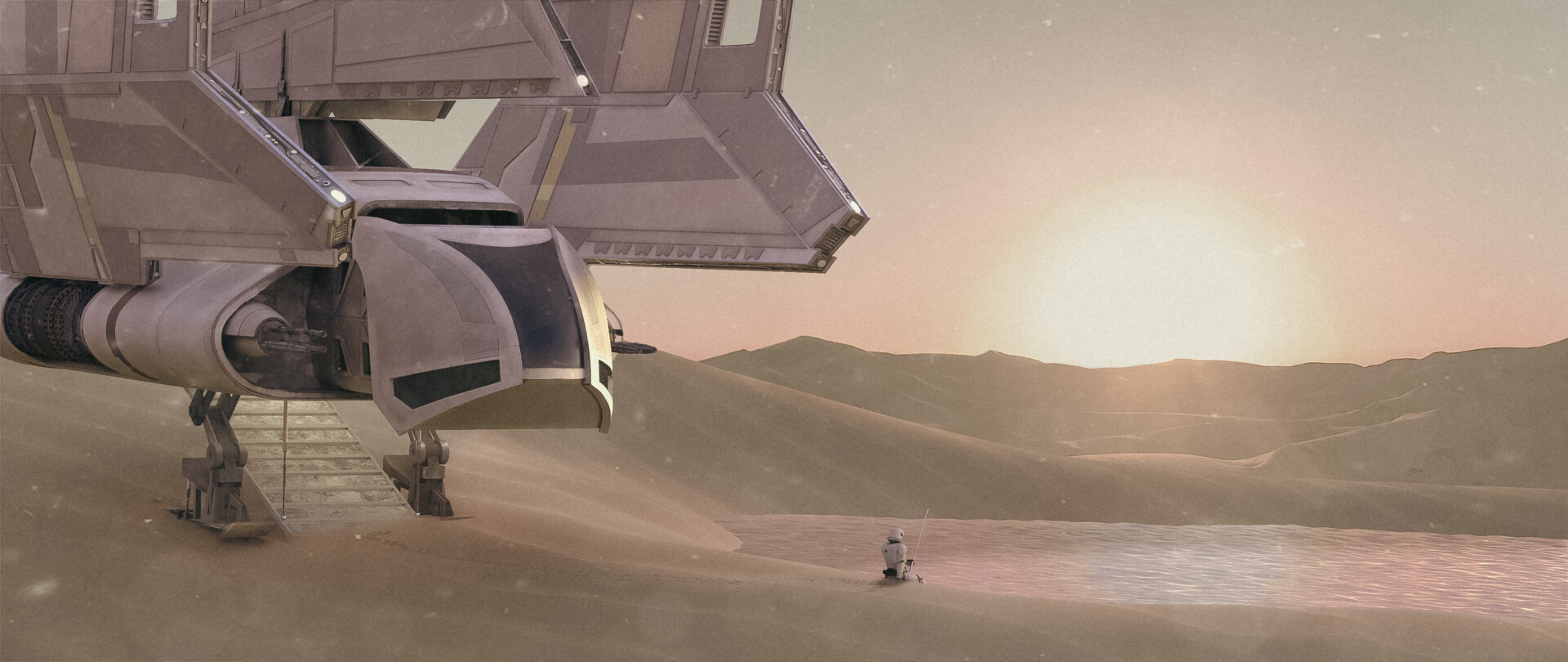 ArtStation - Theta Class Shuttle