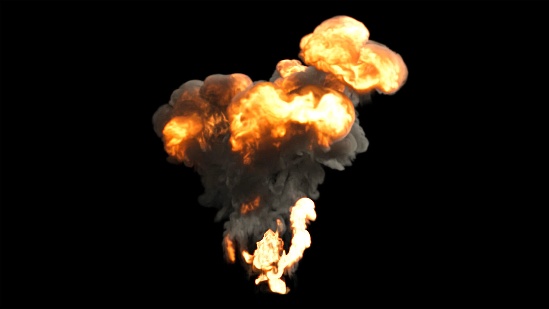 ArtStation - 3D Fire Simulation