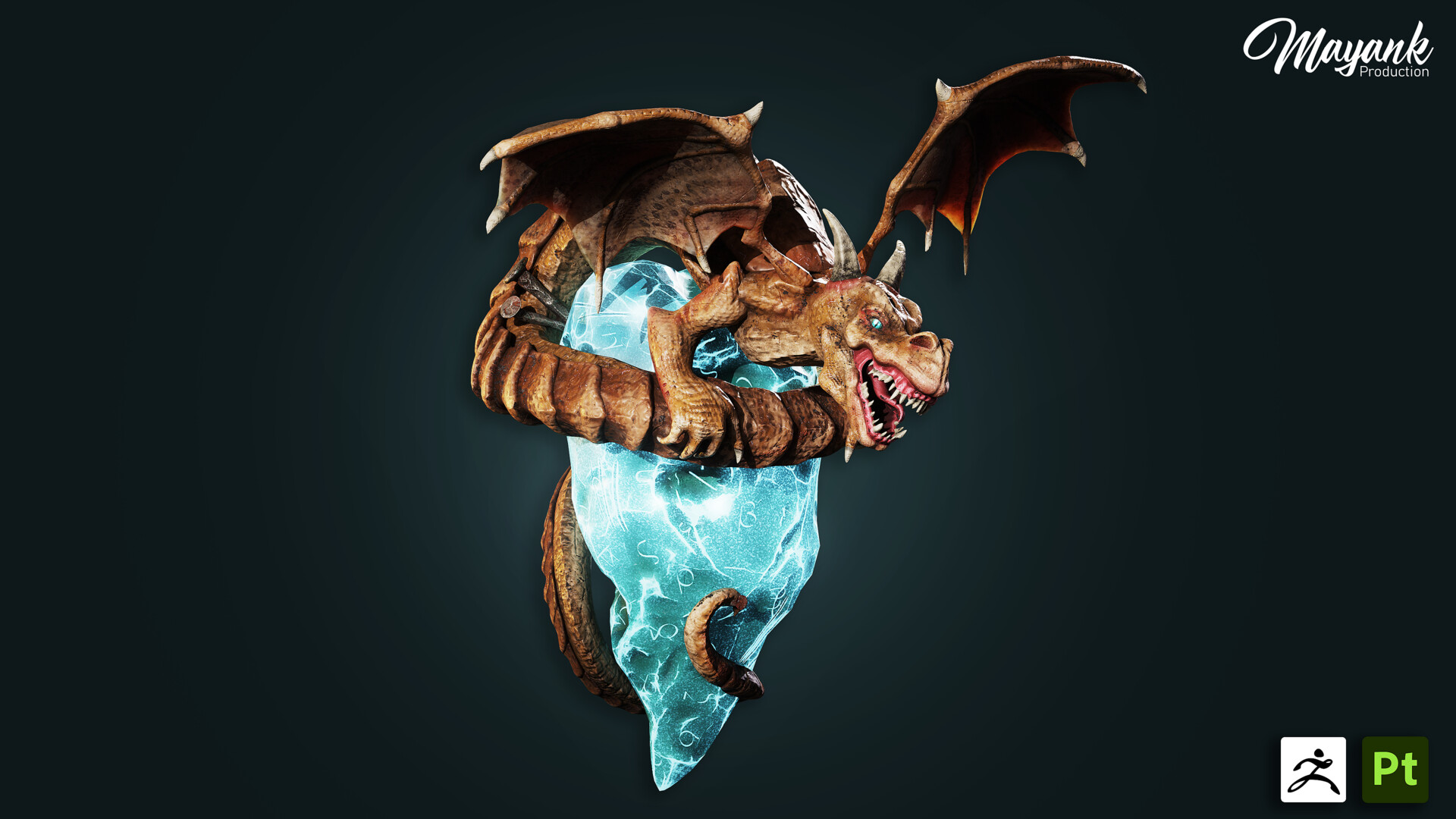 ArtStation - Dragon Spell