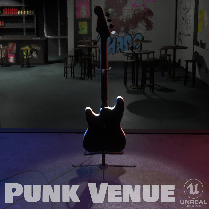 ArtStation - Punk Venue: WIP