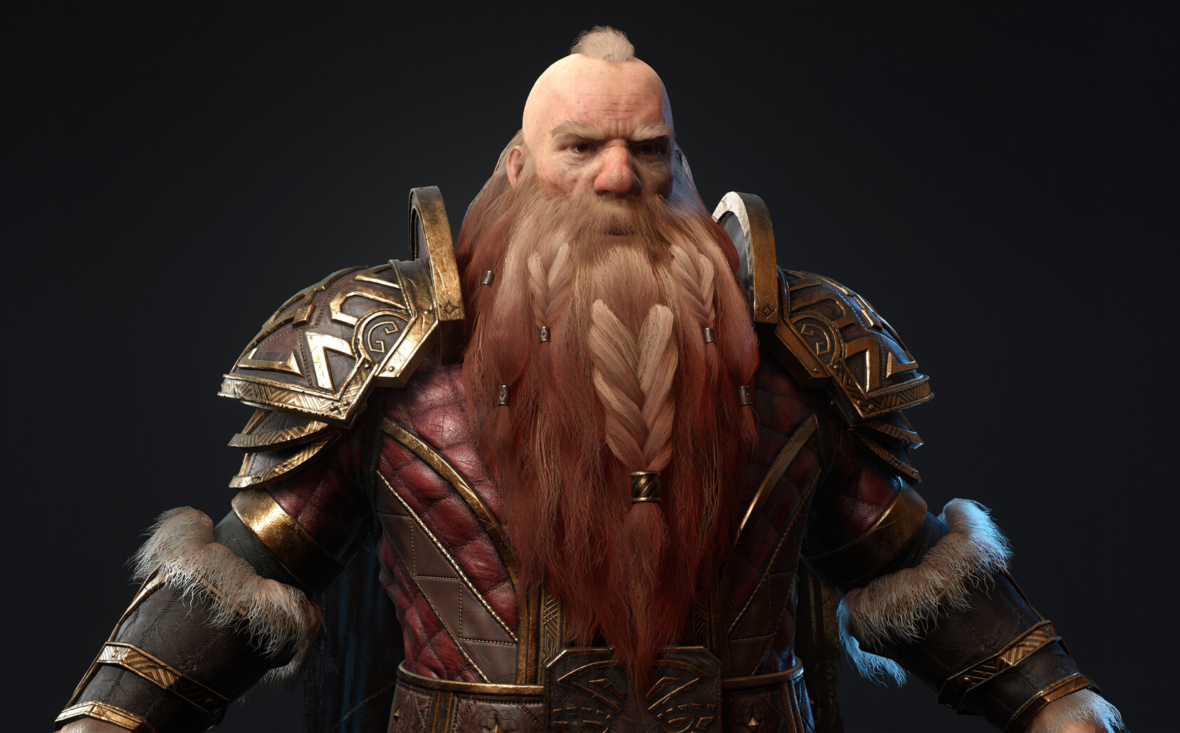 ArtStation - Dwarf 3D Character