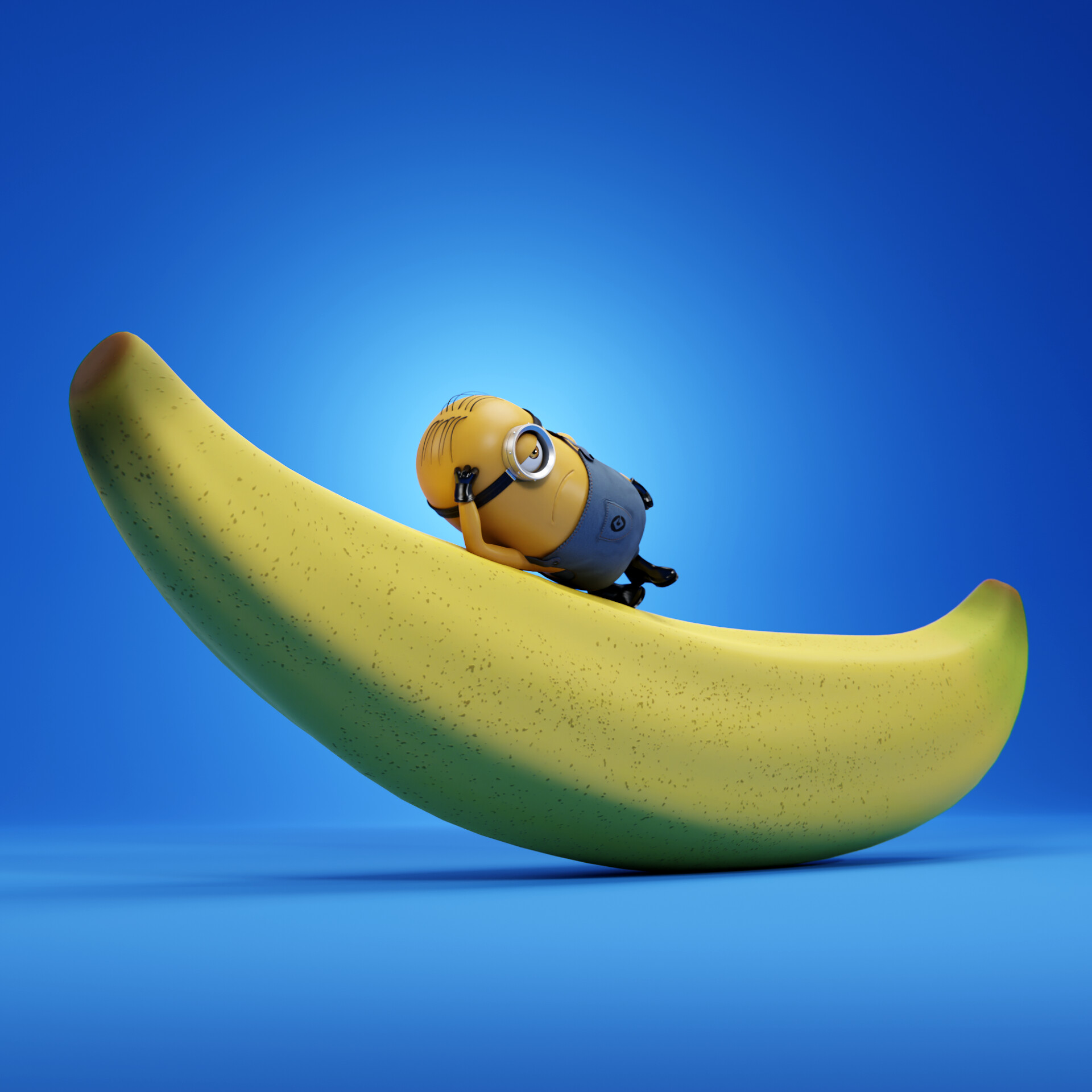 ArtStation - Stuart from Despicable Me