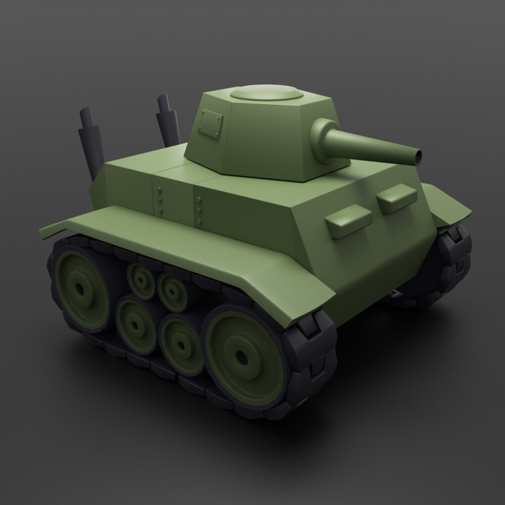 ArtStation - 3D Tank